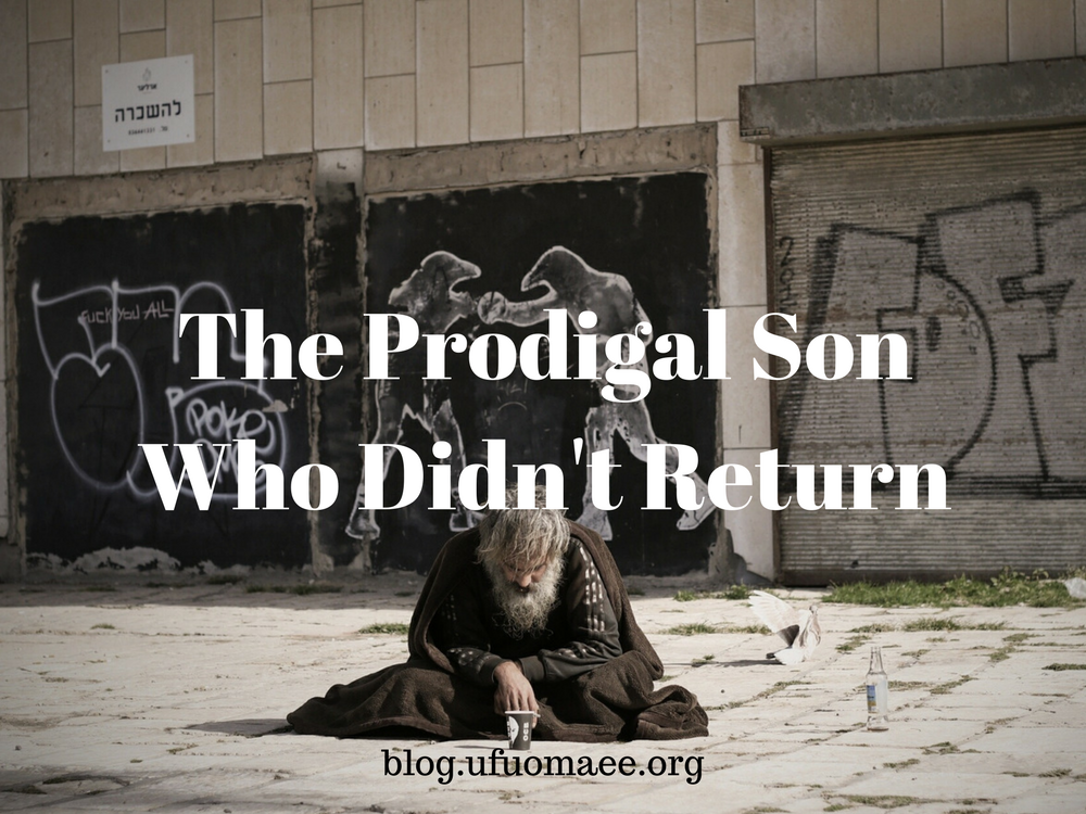 Editor’s Pick: The Prodigal Son Who Didn’t Return… – Grace and Truth